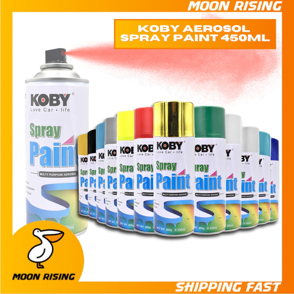 MOTO CARE ORIGINAL KOBY AEROSOL SPRAY PAINT MULTIPURPOSE 450ML ...