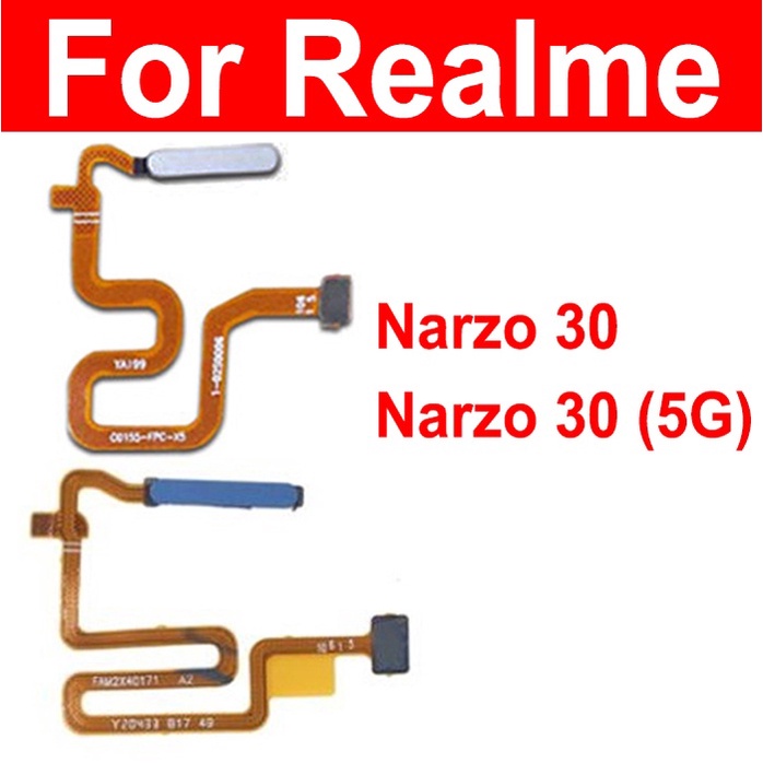 Fingerprint Home Touch For Realme Narzo 30 Narzo 30 5G Fingerprint ...