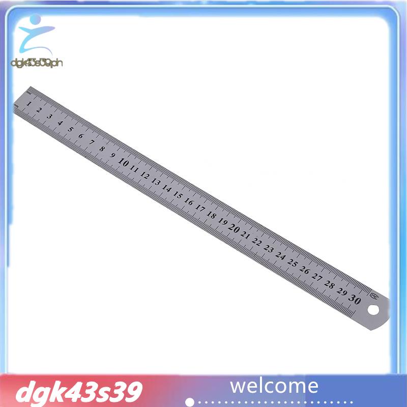 [Pretty] Stainless Steel Ruler Measure Metric Function 30cm 12Inch ...