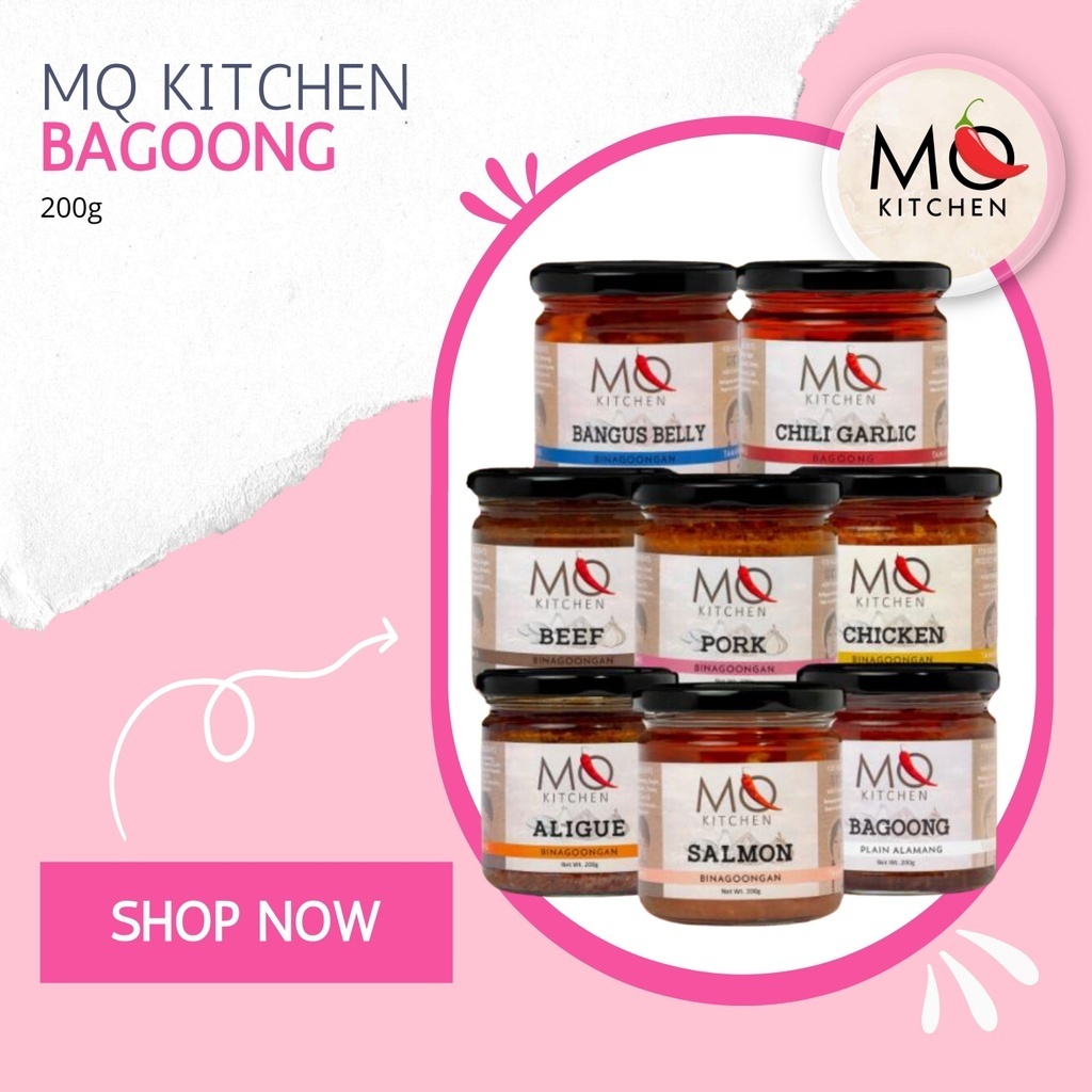 MQ Kitchen Bagoong | Chili Oil Alamang Aligue Pork Chicken Beef Bangus ...