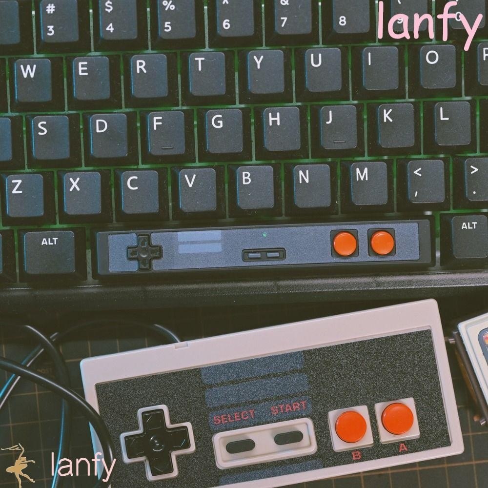 LANFY Retro Spacebar Keycaps, Game Controller Style Arrow Keys Spacebar ...