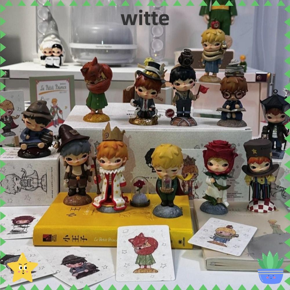 WITTEE Mini Ornaments, POPMART Cartoon Hirono x Le Petit Prince Series ...