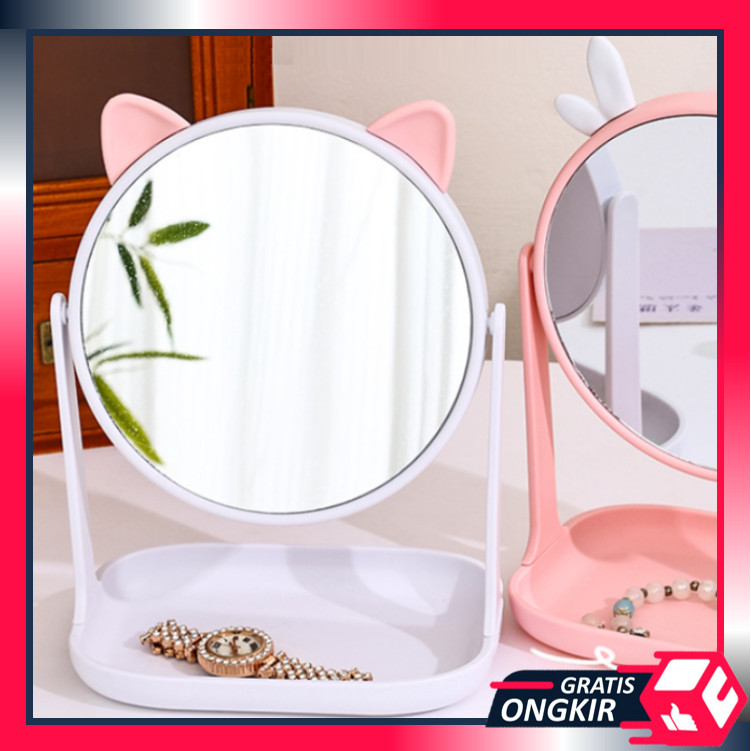 Free Shipping - C6533 Cat Ear Motif Mirror / Dressing Table Mirror ...
