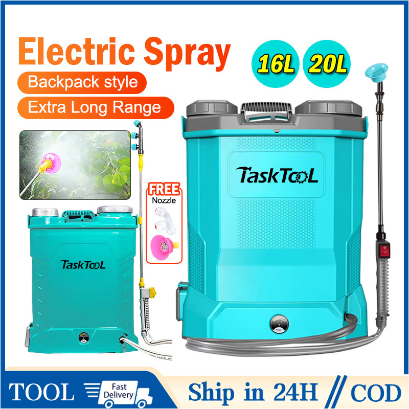 TaskTool 20L Electric Sprayer Knapsack Automatic Agriculture ...