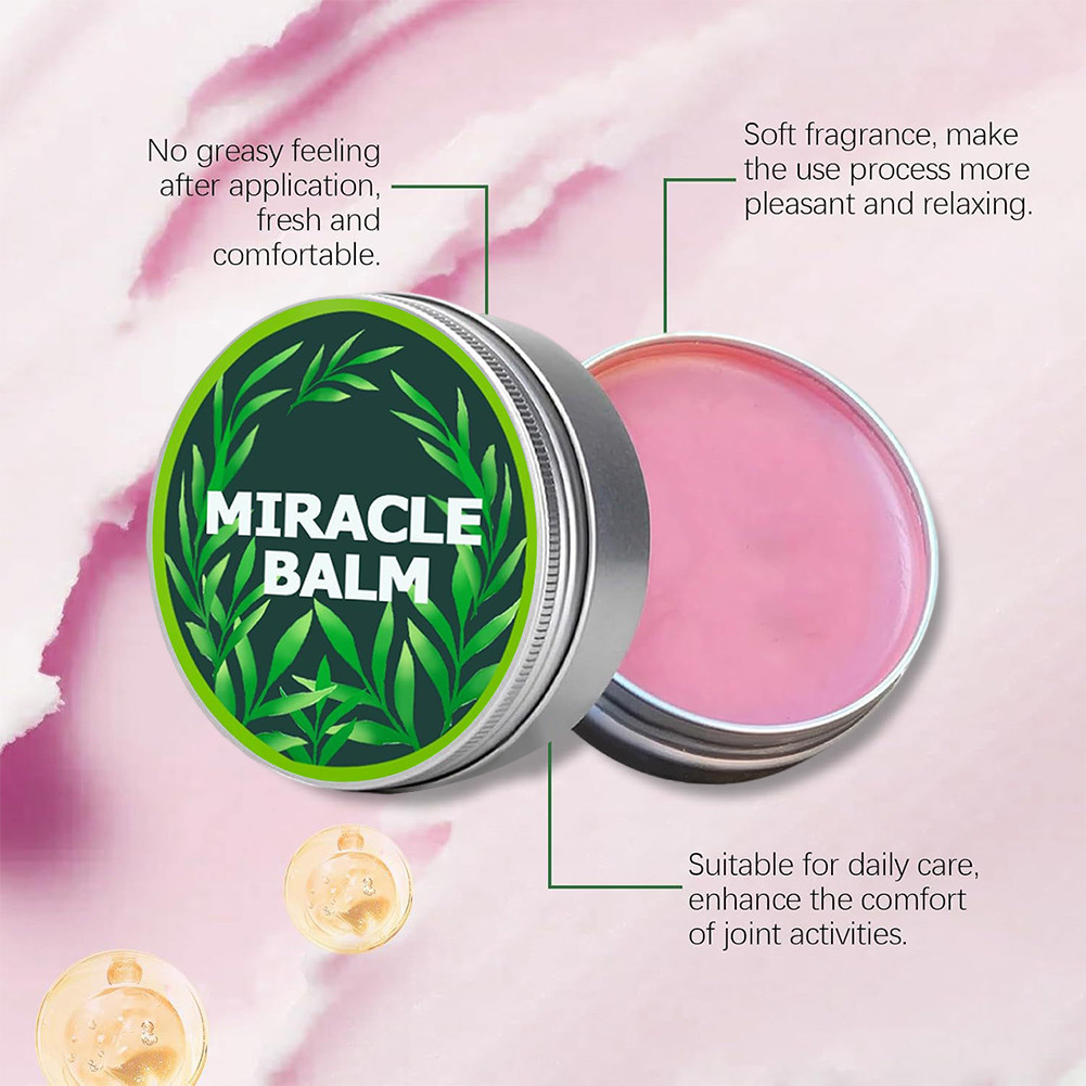30g Miracle Balm Moisturizer Soothing Joint Cream for Back Hands Feet ...