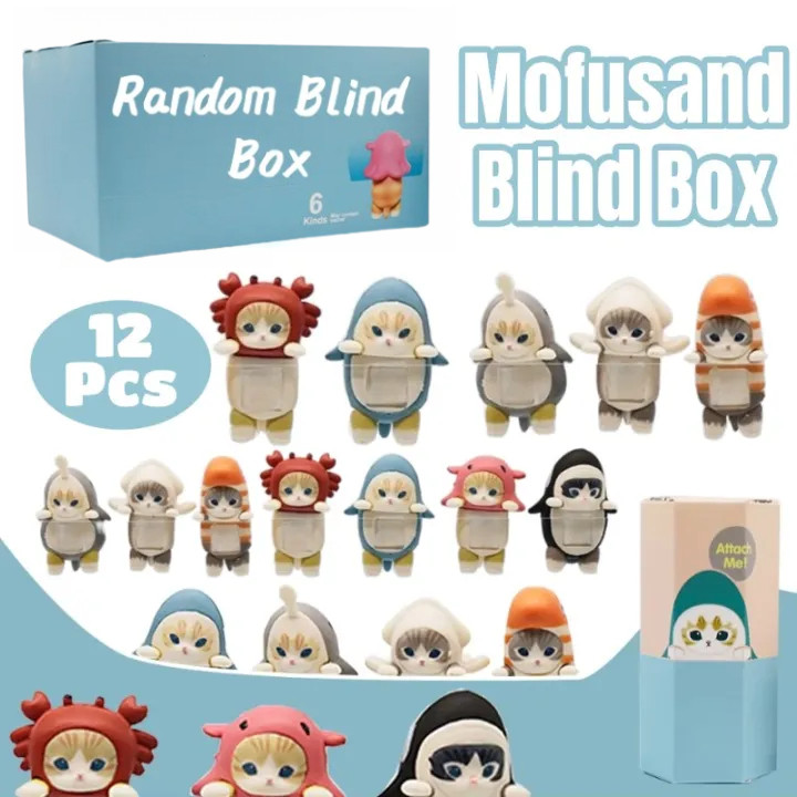 【COD】Sonny Angel HIPPERS Mofusand Blind Box Party Mini Figures Cute ...