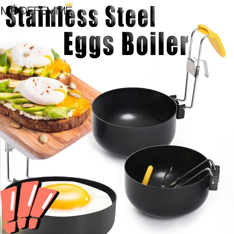 [ Featured ] Stainless Steel Eggs Boiler - Ear Hanging Circular Egg Cooker - Egg Steaming ...