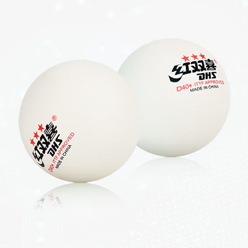 DHS Table Tennis Balls 3 Star D40+ ABS New Material 10 Pcs/PACK Original Ping Pong Balls with ...