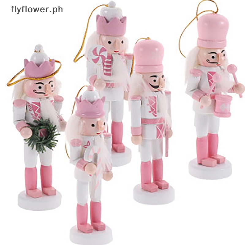{ Christmas Decor 2025 } 12cm Nutcracker Puppet Soldier Desktop Crafts ...