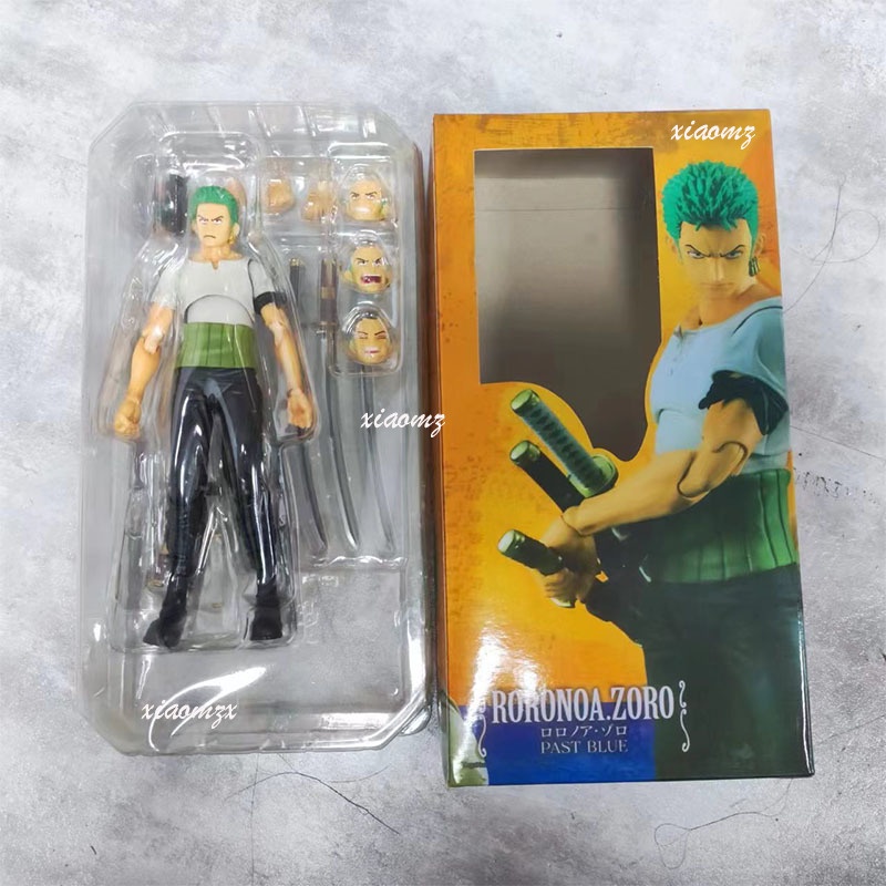 Anime One Piece Monkey D. Luffy Roronoa Zoro Portgaz D. Ace Articulado ...