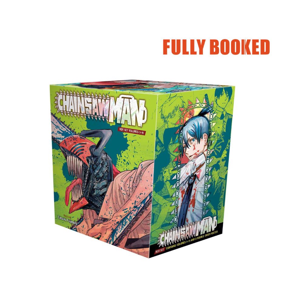 Chainsaw Man Box Set: Includes Volumes 1-11 (Paperback) by Tatsuki Fujimoto | Shopee Philippines