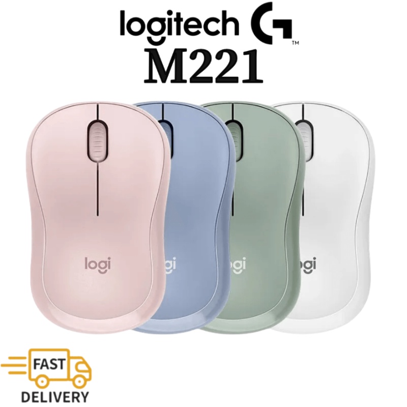 Logitech M221 Mini Wireless Silent Mouse 2.4GHz Gaming Mouse 1000DPI ...
