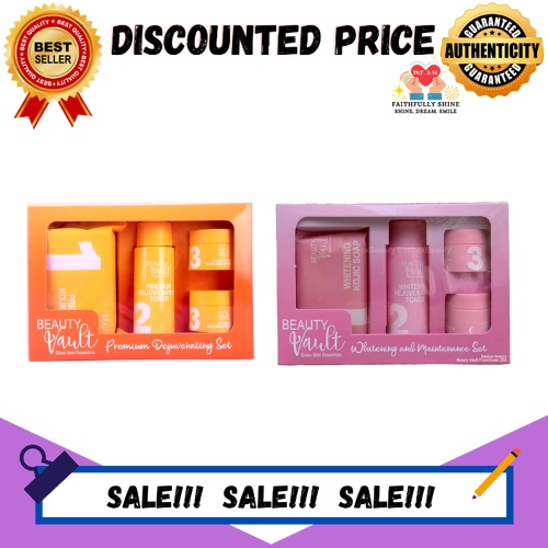 Beauty Vault Glass Skin Essentials Premium Rejuvenating Set New ...