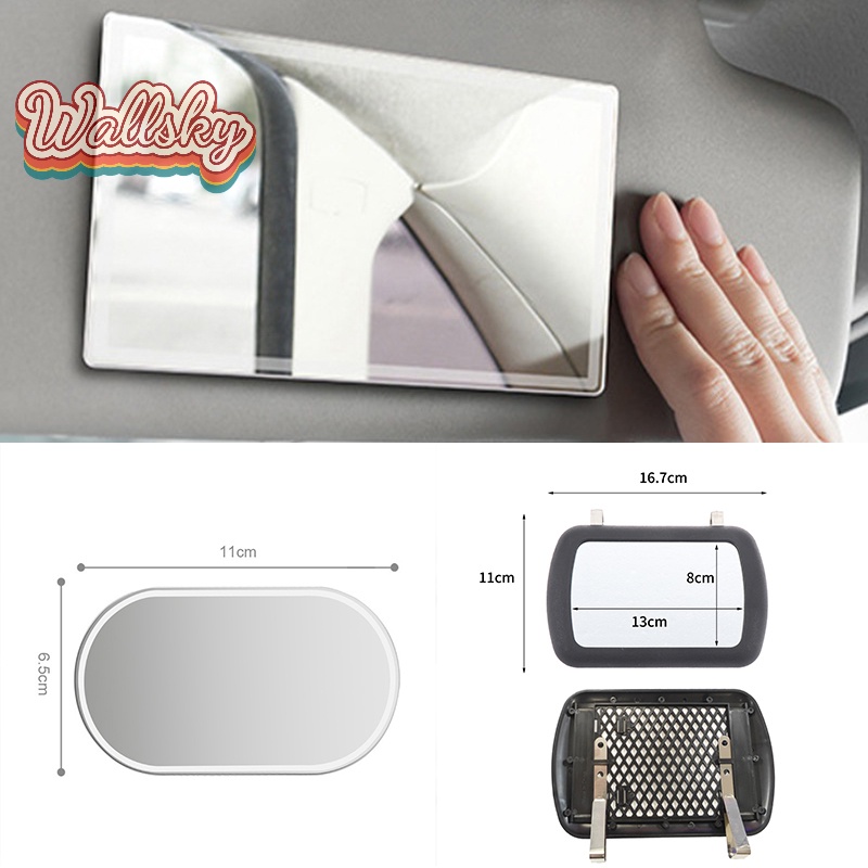 Wallsky> Portable Automobile Auto Interior Make Up Mirror Makeup Sun ...