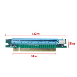 JMT PCIE 90 Degree Right Angle/180 Degree Flat Insertion Pci-E Pci ...
