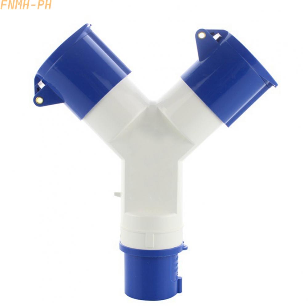 2 Way Splitter 16A/32A 220v 3 Pin Industrial Field Plug And Wall Socket ...