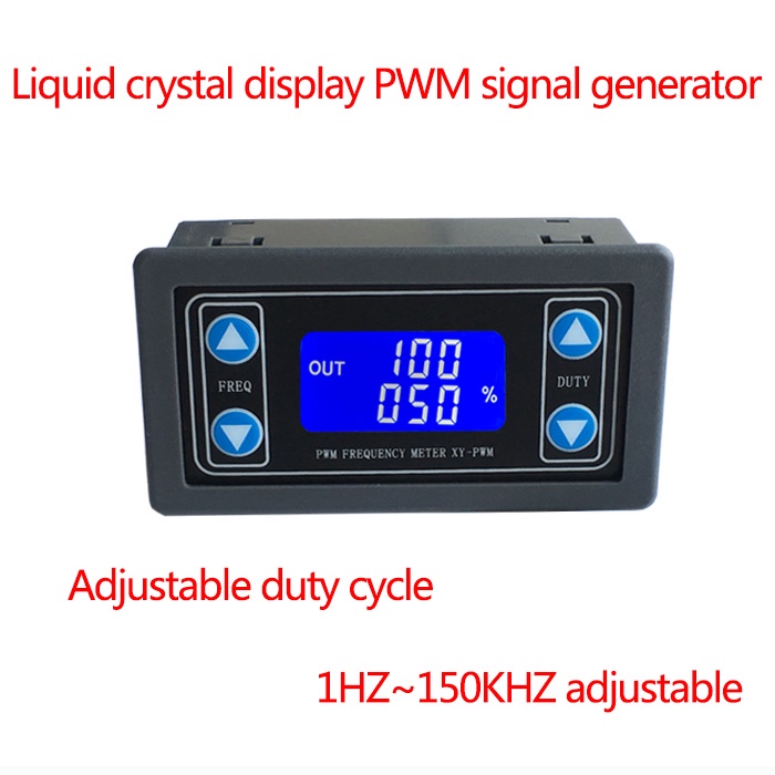 Digital display PWM pulse frequency duty ratio 1HZ~150KHZ adjustable ...