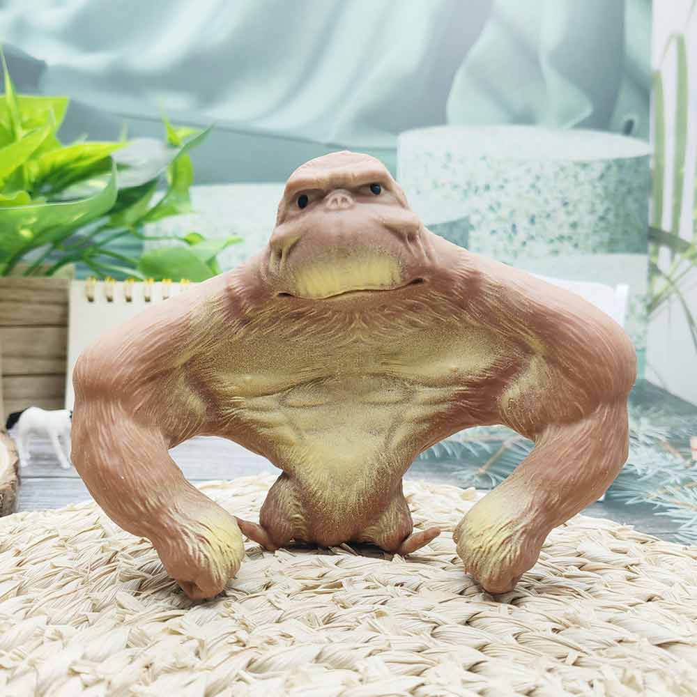 Elastic Monkey Toy Big Giant Adult Stress Relief Spongy Toys Squeeze ...