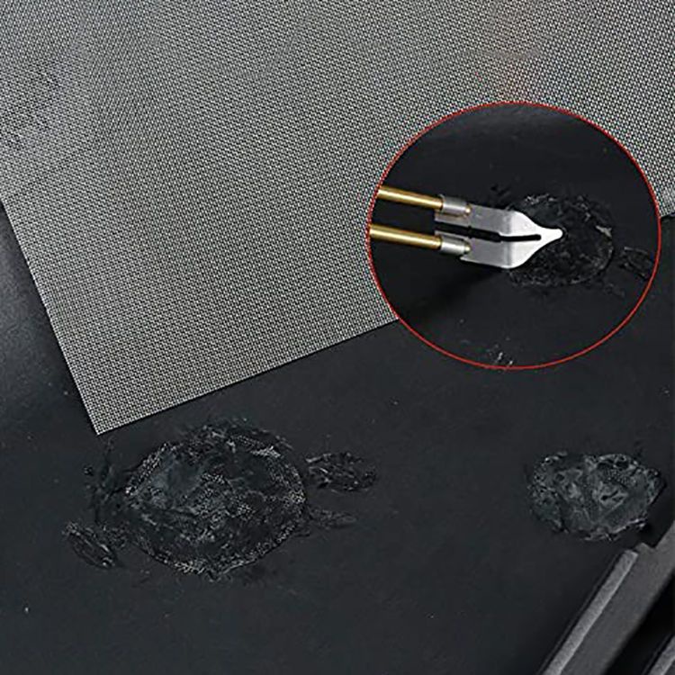 Hole Repair Mesh Plastic Crack Hole Covering Repair Mesh Welding Welder ...