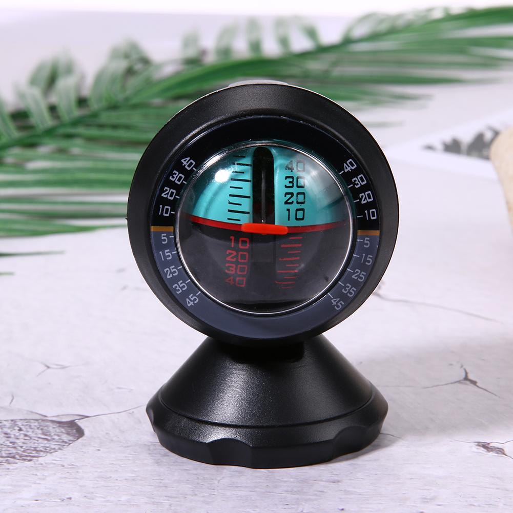 Car Inclinometer Level Tilt Gauge Indicator Slope Meter Gradient ...