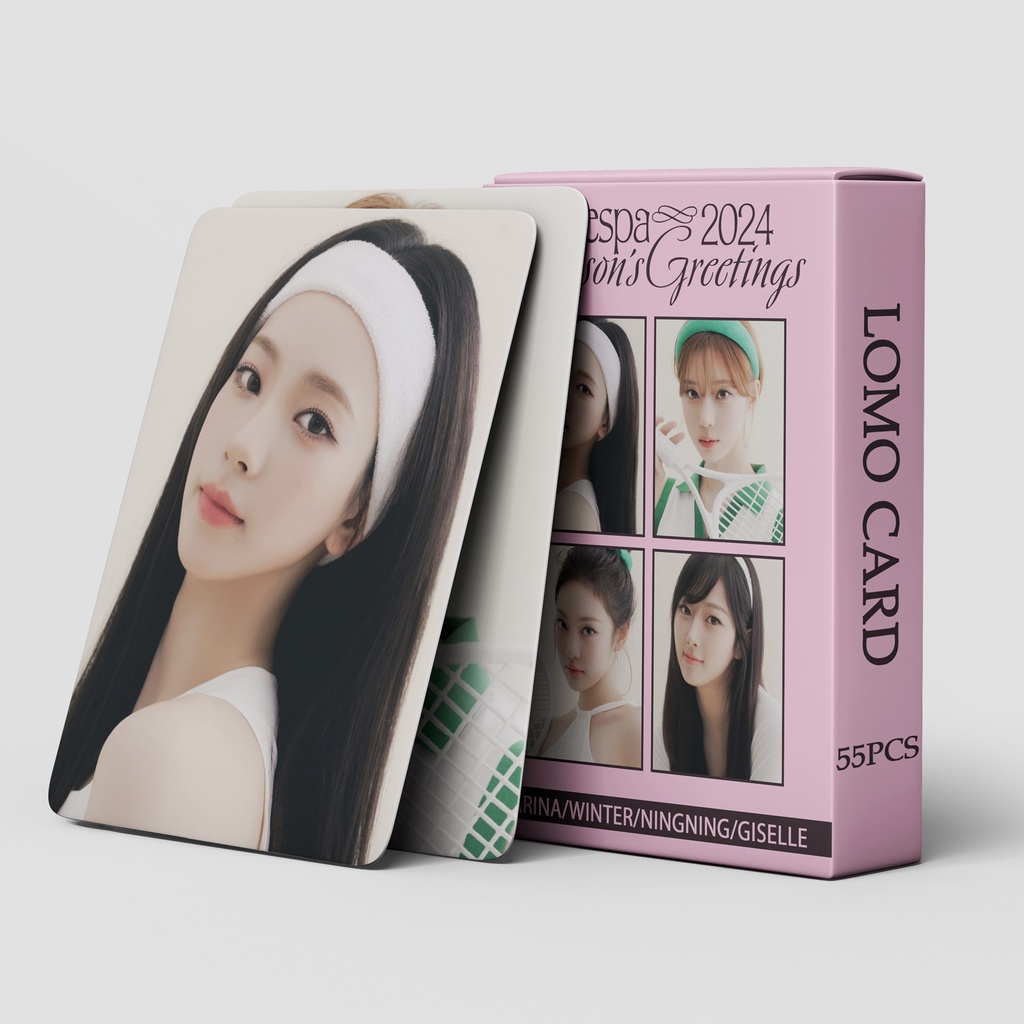 Aespa Album 2024 Season's Greetings Photocard Lomo Card Postcard 55pcs/box | Shopee Philippines