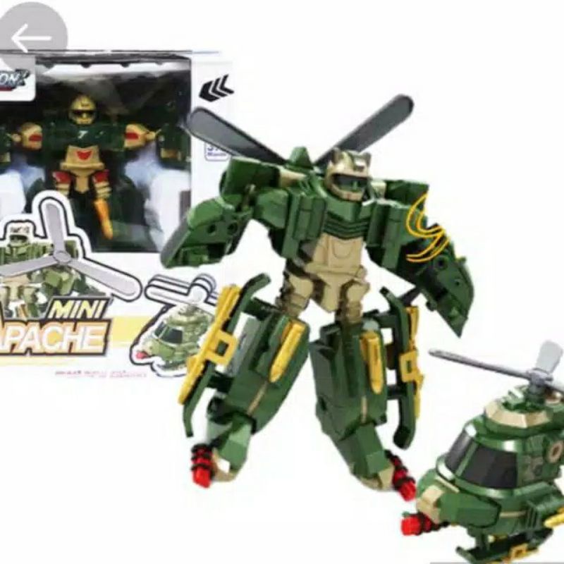 2nd Generation Torbot Transformer Robot Kids Toys Hellicopter Model ...