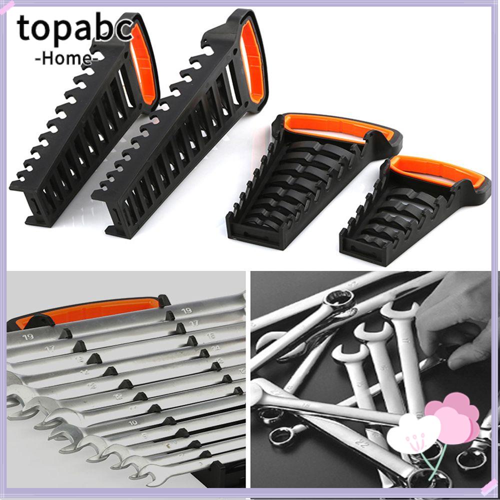 TOP Wrench Holder Wall Mounted Socket Hook Design Saves Space Dual-use ...