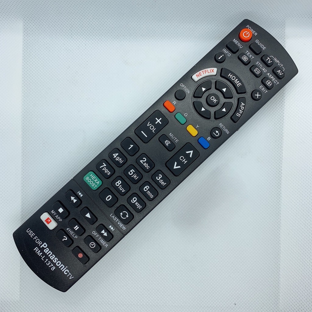 Universal Panasonic Smart TV remote control for all Panasonic l1378 TV ...