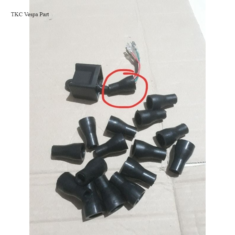 Rubber cdi cable to vespa pxe excel exclusive strada npx t5 TKC cable ...
