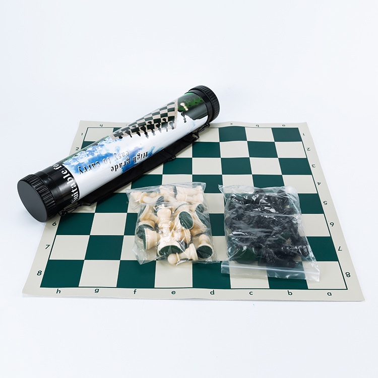 50x50cm Folding Portable Chess Board Tournament Size Pieces Set ...