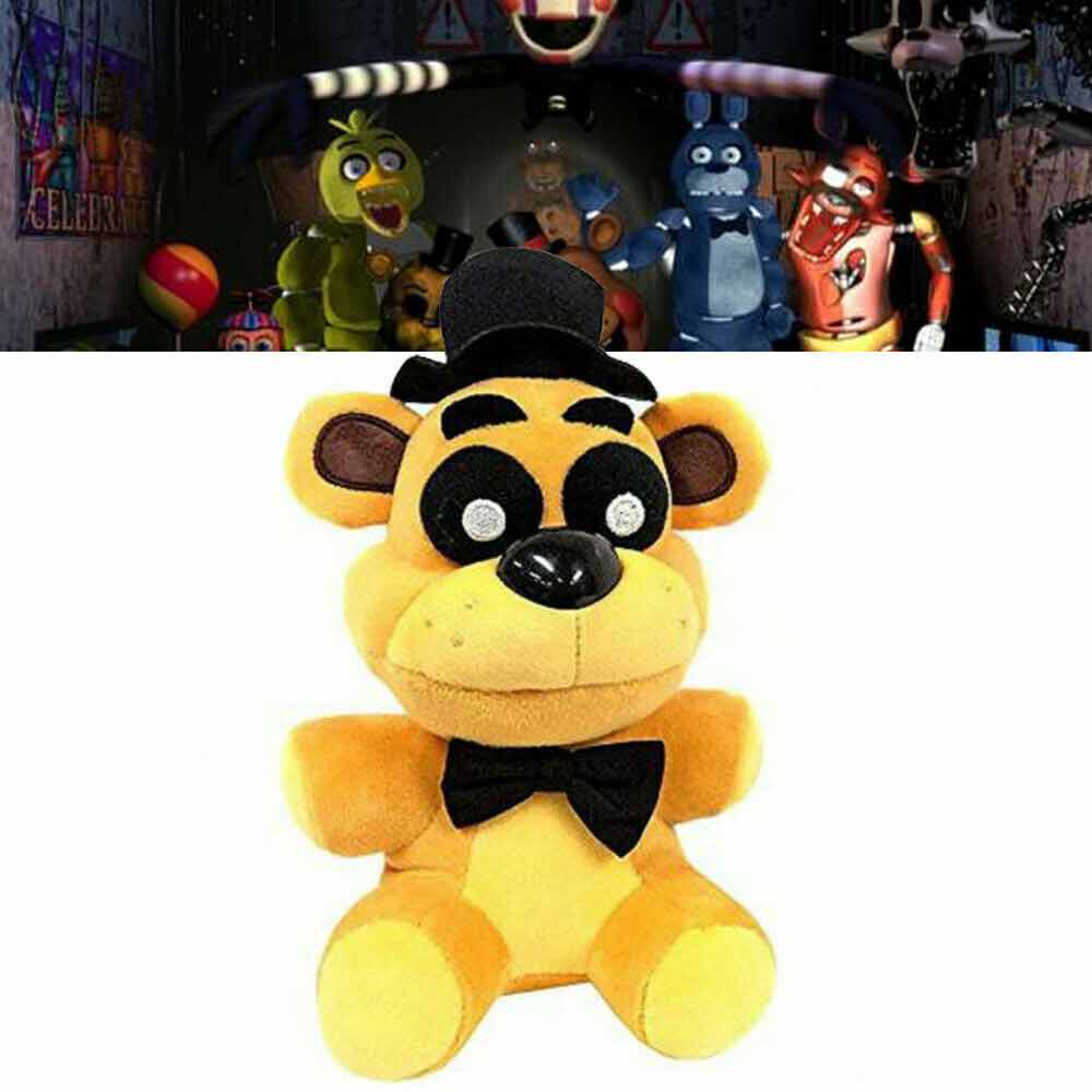 Sanshee Plushie Five Nights at Freddy's Toy 6" Plush Golden Bear Soft ...