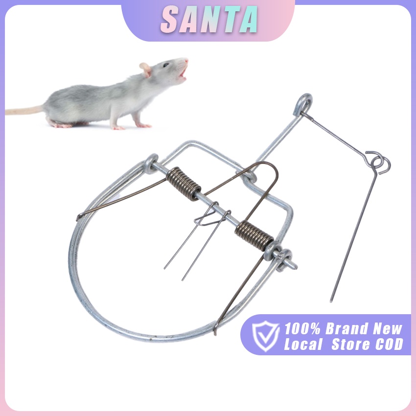 Reusable Mouse Trap Large Metal Spring Mousetrap Reusable Mice Rats ...