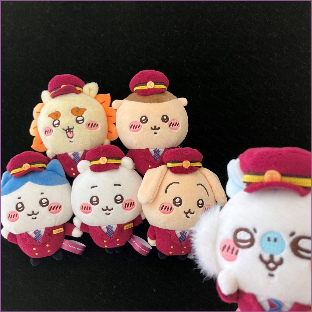 CWC Chiikawa x Hankyu Train Plush Dolls Gift For Girls Bag Pendant ...