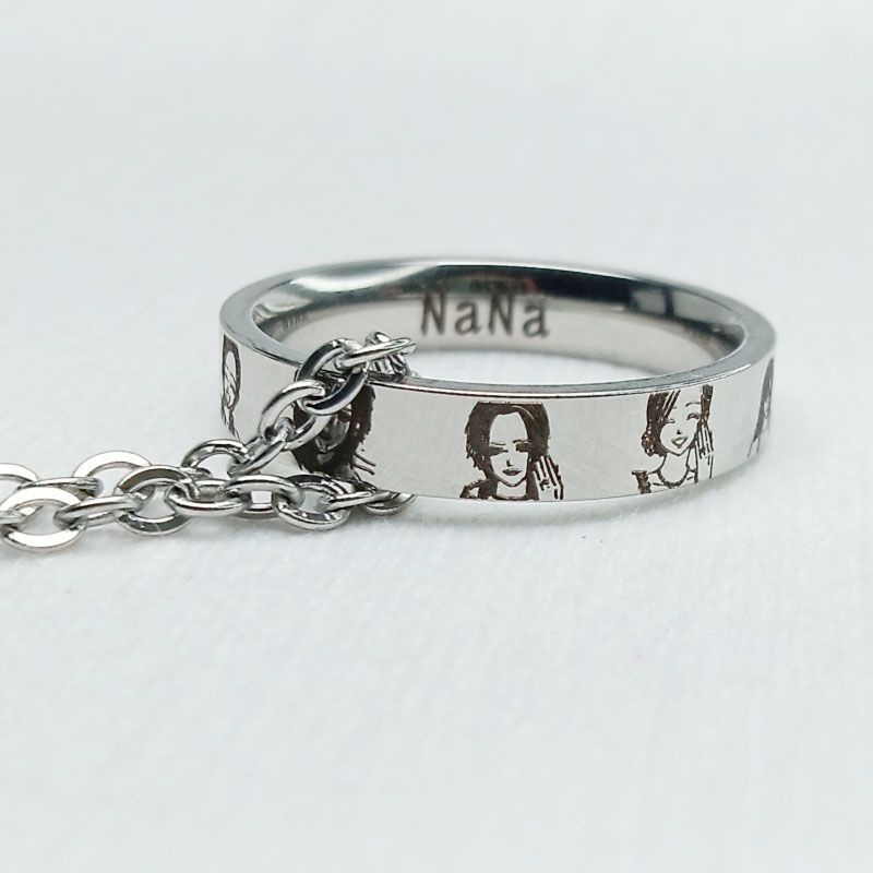 Nana Anime Peripheral Titanium Steel No Fading Ring Another Me Ring in ...