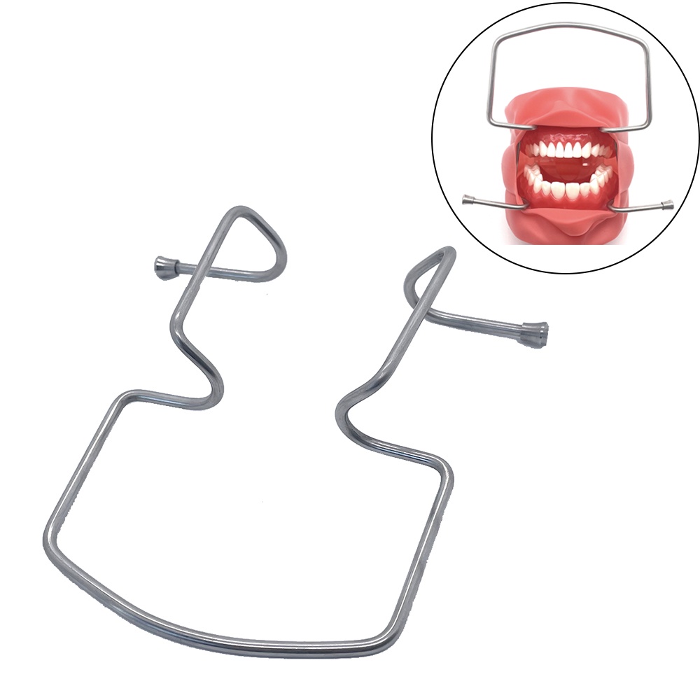 Stainless Steel Dental Lip Cheek Retractor Implant Mouth Opener ...