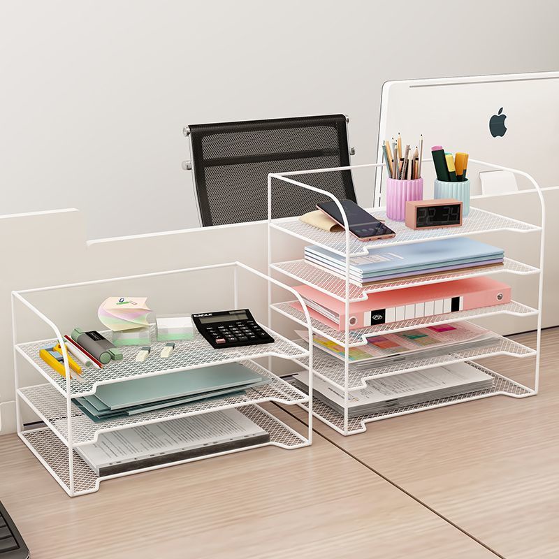 Office desk filing rack Metal rack office desk filing box filing box ...