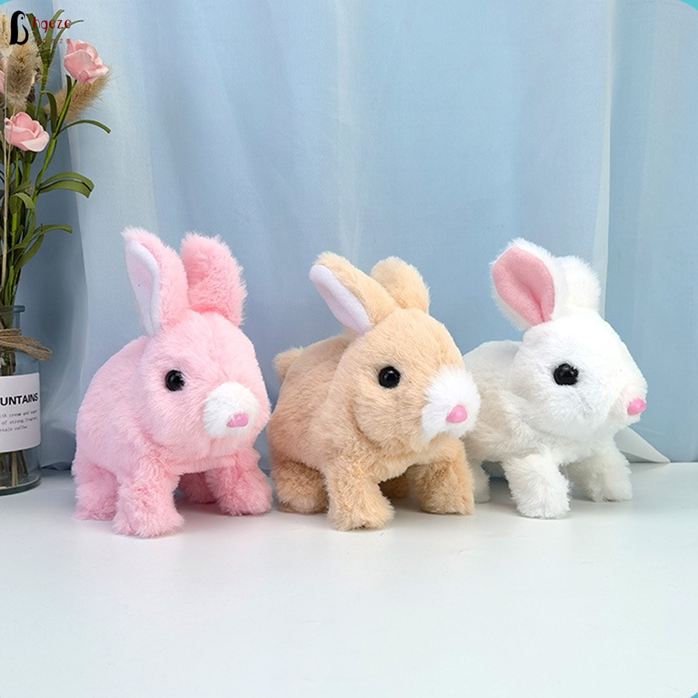 Can Walk And Talk Electric Rabbits Toy Battery Powered Bunny Toy ...