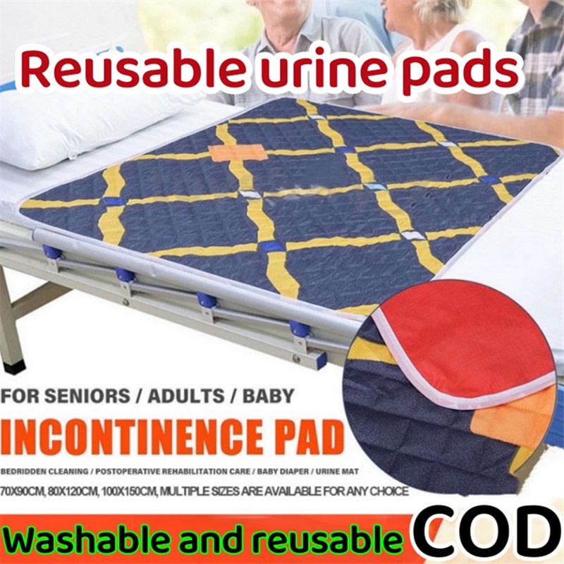 Elderly Urine Mat Kid Waterproof Incontinence Bed Pad Reusable Mattress ...