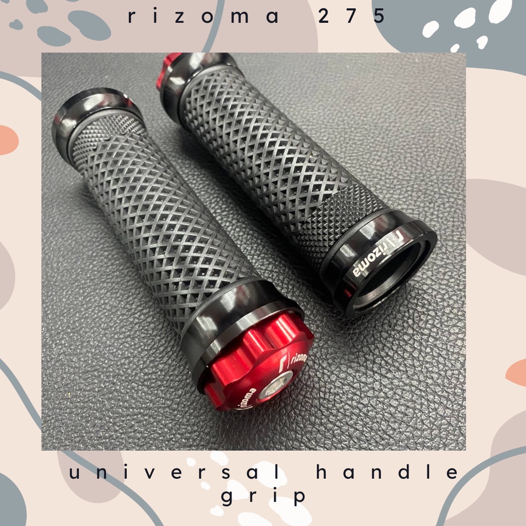 Rizoma 275 CNC Aluminum Billet Universal Handle Grip Set Nmax Aerox PCX ...