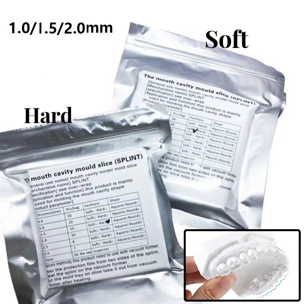 1.0-2.0mm Dental Lab Splint Thermoforming Material Vacuum Forming Resin ...