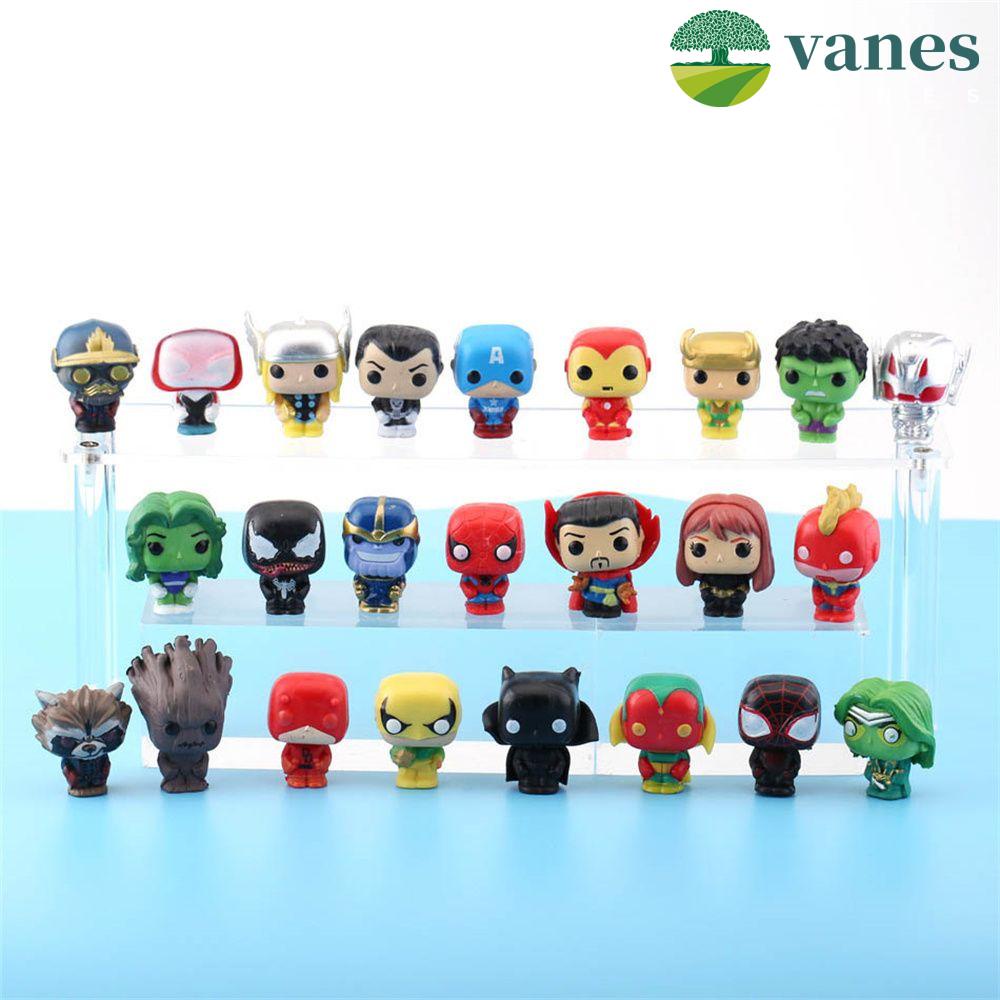 VANES Superhero Figure Action Figures 2-inch Toy Figures Captain ...