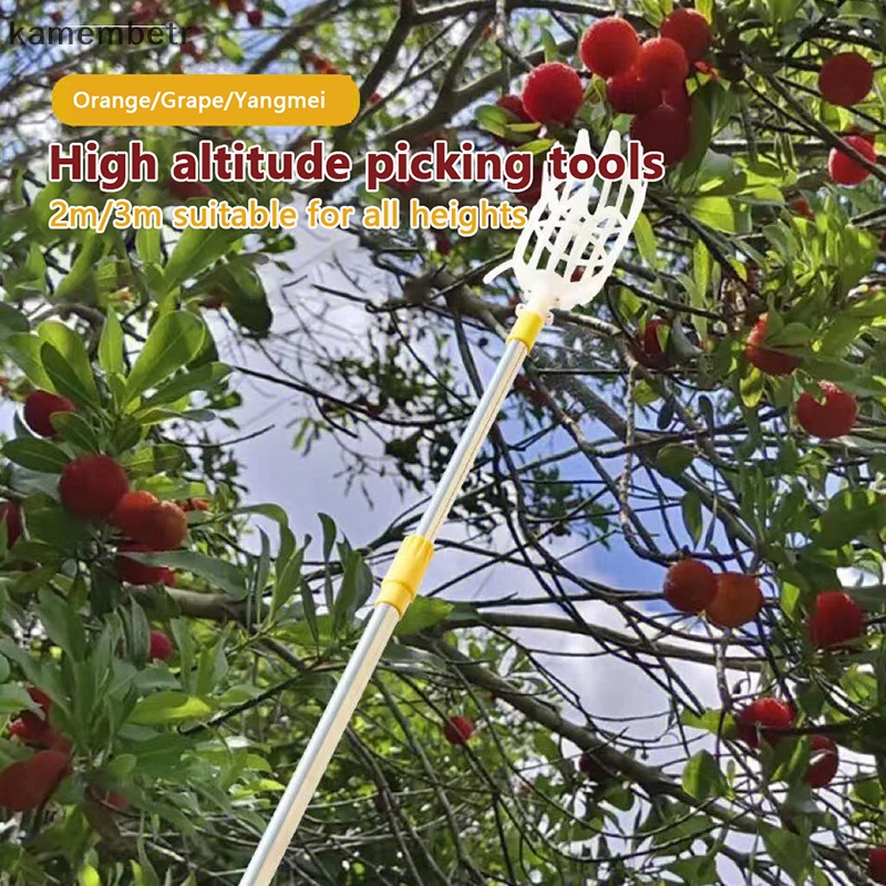 ka Picking Loquat Picking Bayberry Tool Garden Basket Fruit Picker Head ...