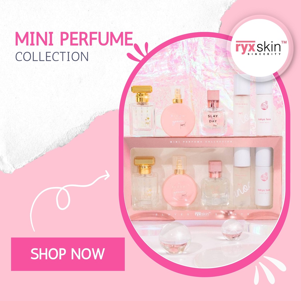 RyxSkin MINI Perfume Collection | Ryx Skin Sincerity | Shopee Philippines