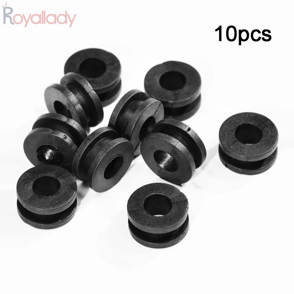 10Pcs/Set Universal For Motorcycle Side Cover Rubber Grommets Black ...