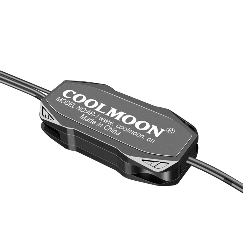 COOLMOON AR-1 RGB Controller Cable 5V 3 Pin to SATA AURA ARGB Mini ...