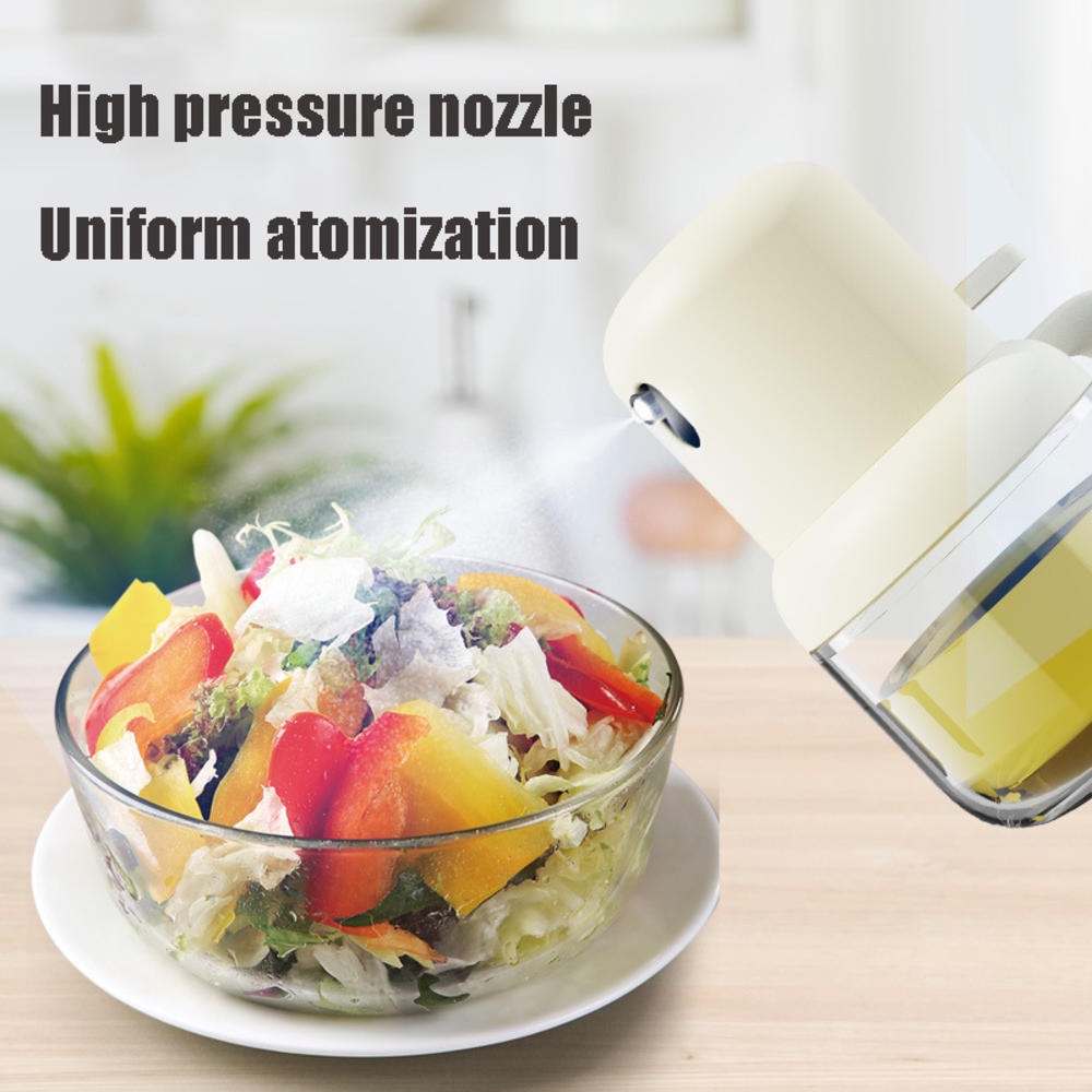 Oil Spray Kettle Kitchen Household Glass Food Grade Air Frying Pan Oil ...