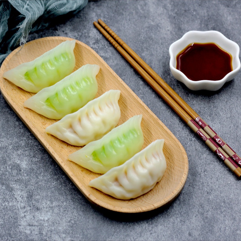 【Fake Food Model】Artificial Chinese Fried Dumpling Food Model ...