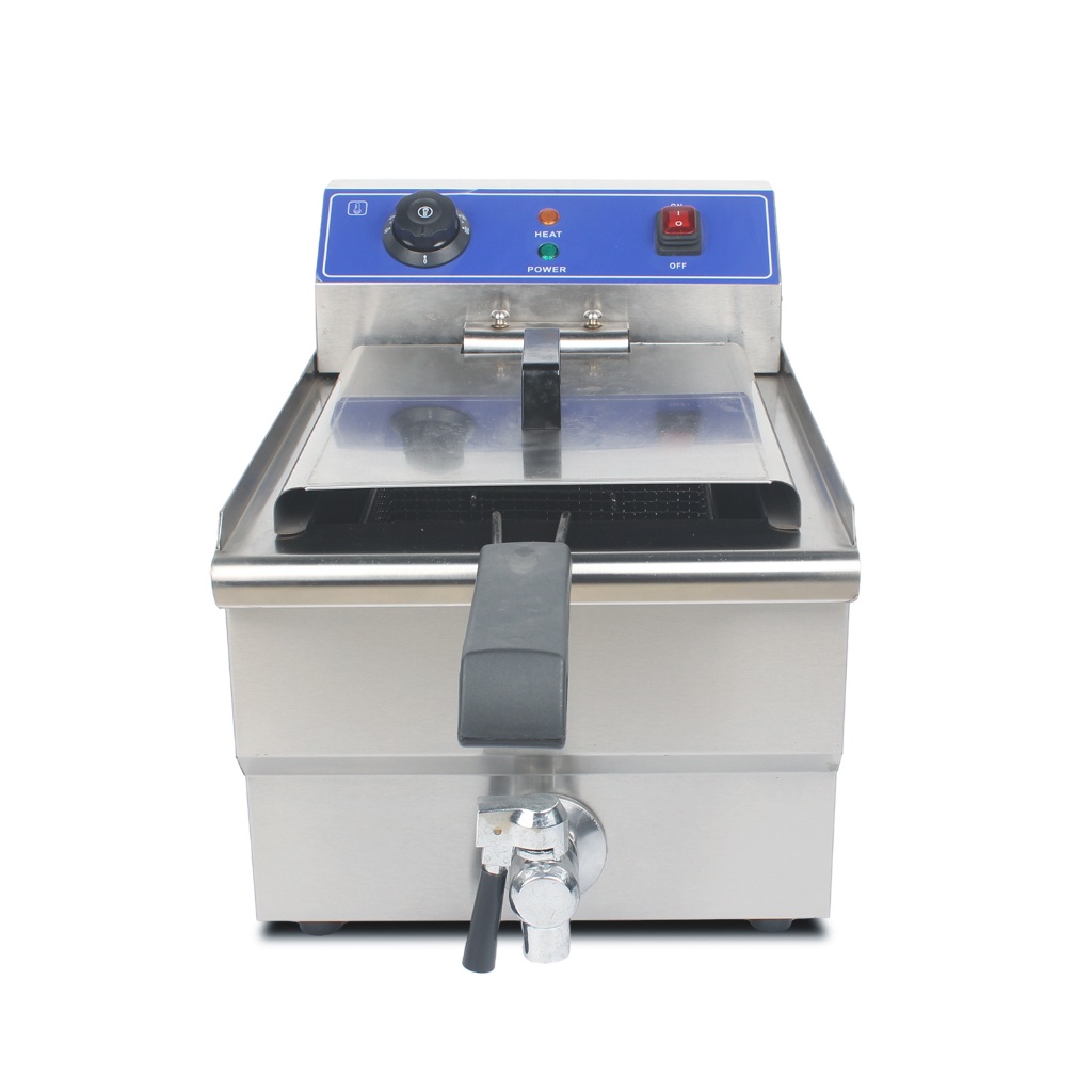 New style electric deep fryer 161V temperature control oil fryer 16 ...