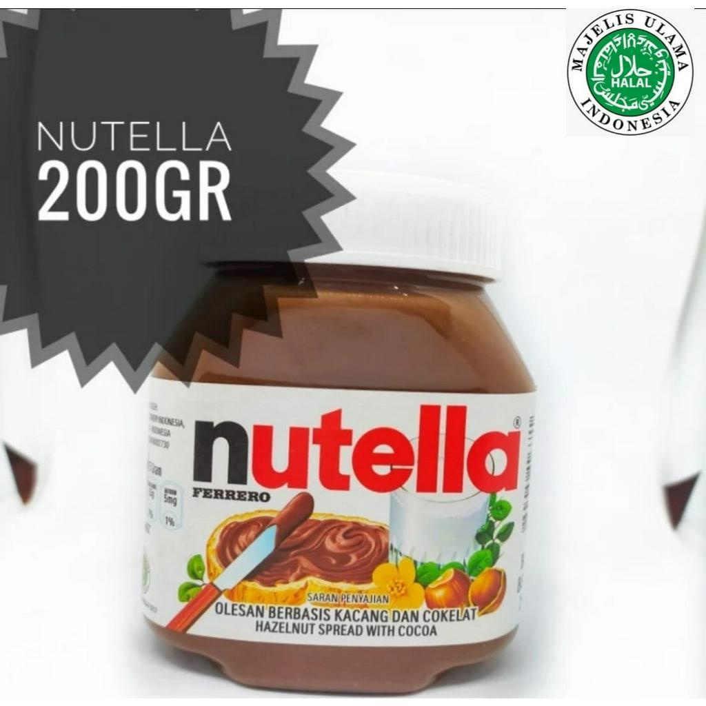 Nutella Chocolate and Hazelnut spread 200g Latest ED choco hazelnut ...