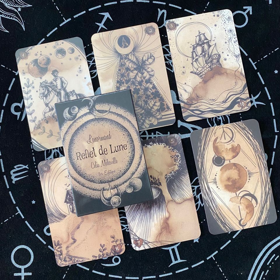Moonlight Reflection Lenormand Lenormand deck Private Publishing ...